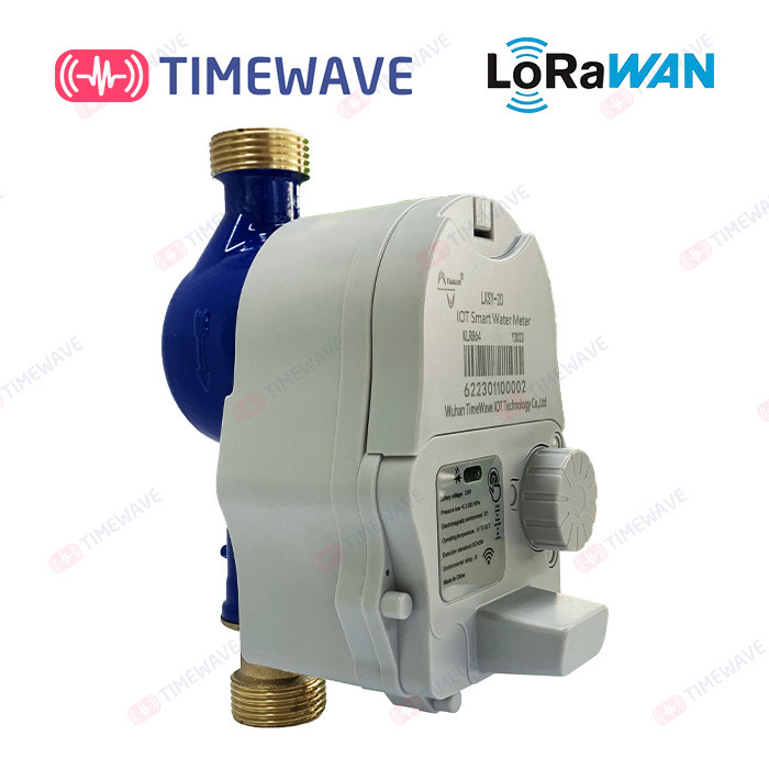 LoRaWANの水使用法の家の使用の自動水道メーターの読書システム水道メーターのための電気水道メーター